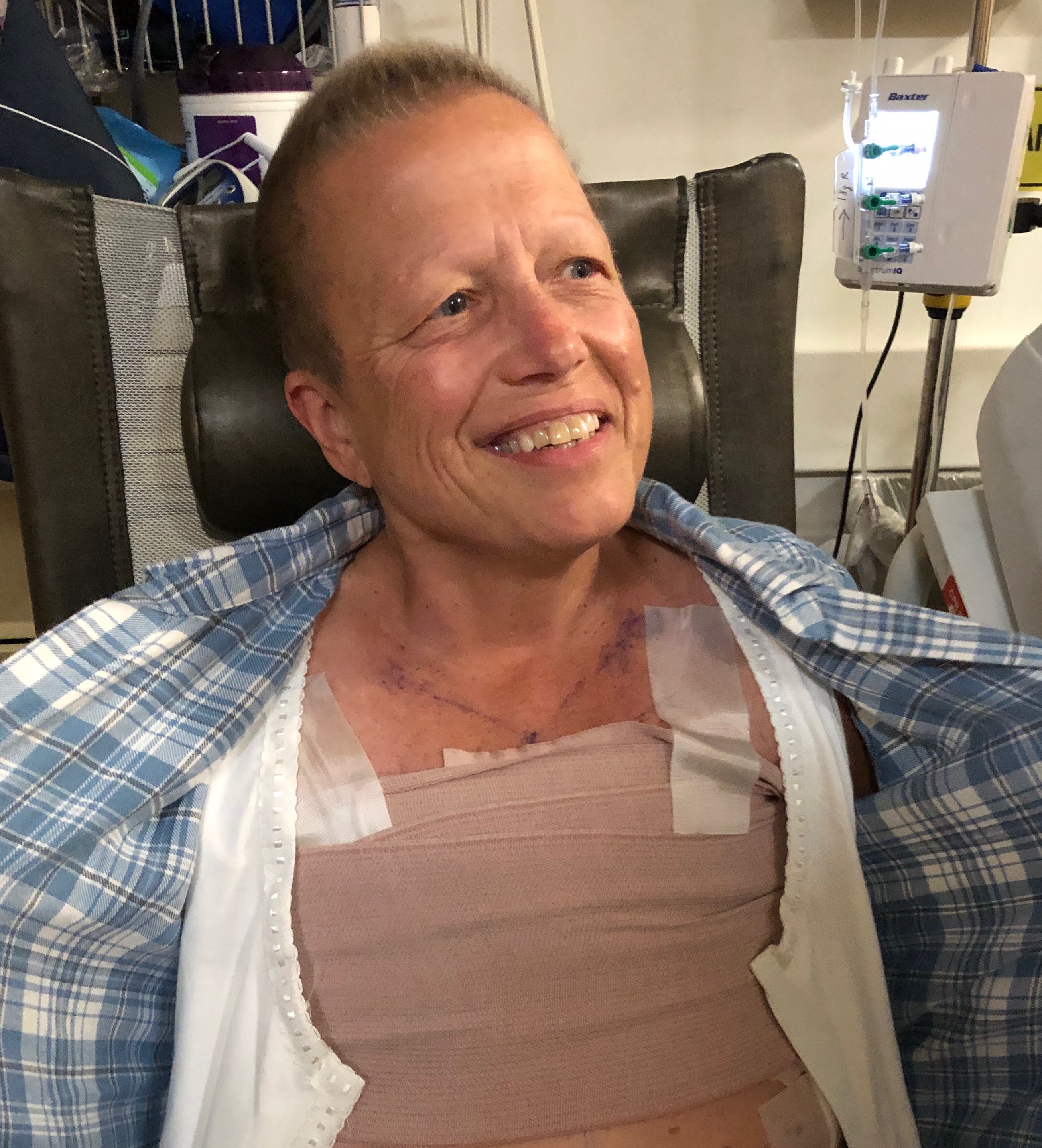 Breastless and Breathless – Mary's Plan for Parenting Her Cancer